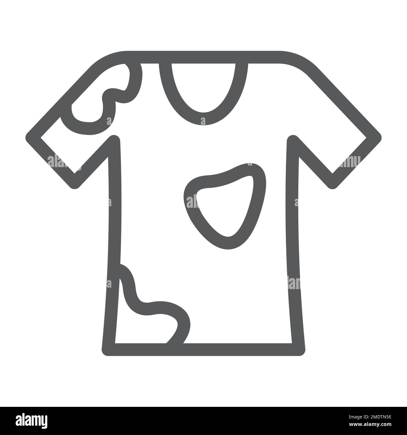 Greasy stain clothes Stock Vector Images - Alamy