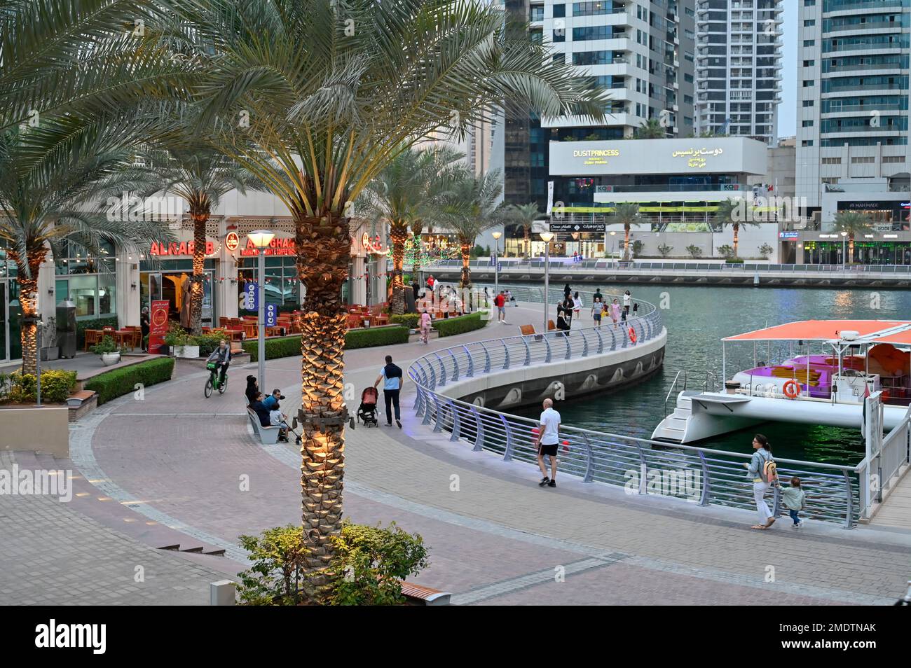 Dubai Marina, UAE Stock Photo - Alamy