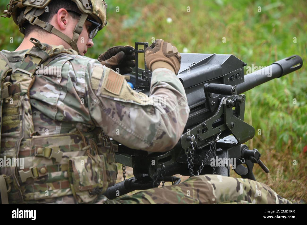 U.S. Air Force Staff Sgt. Jacob Faith, of the 219th Security Forces ...