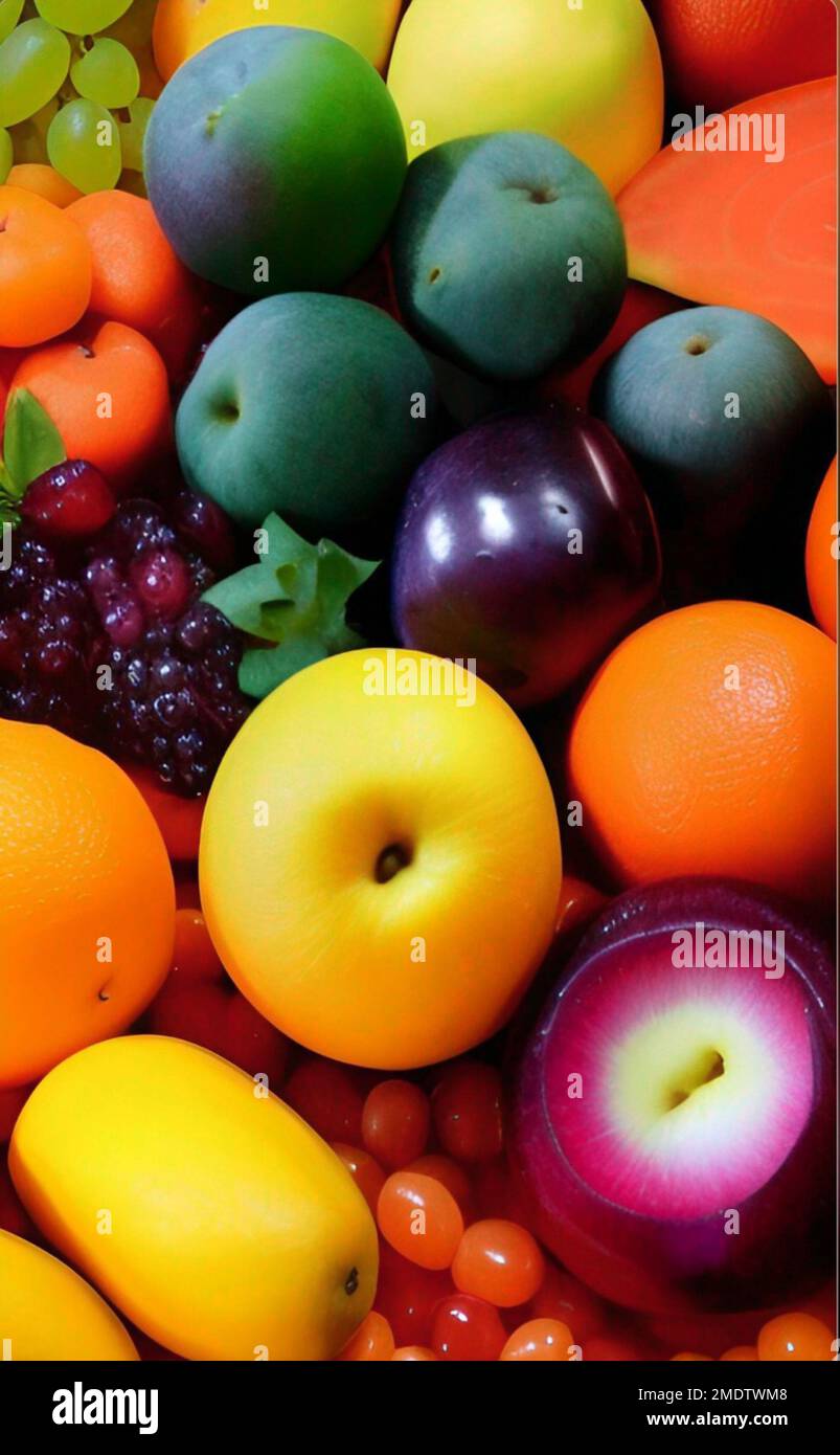 A variety of fresh ripe fruits Stock Photo - Alamy