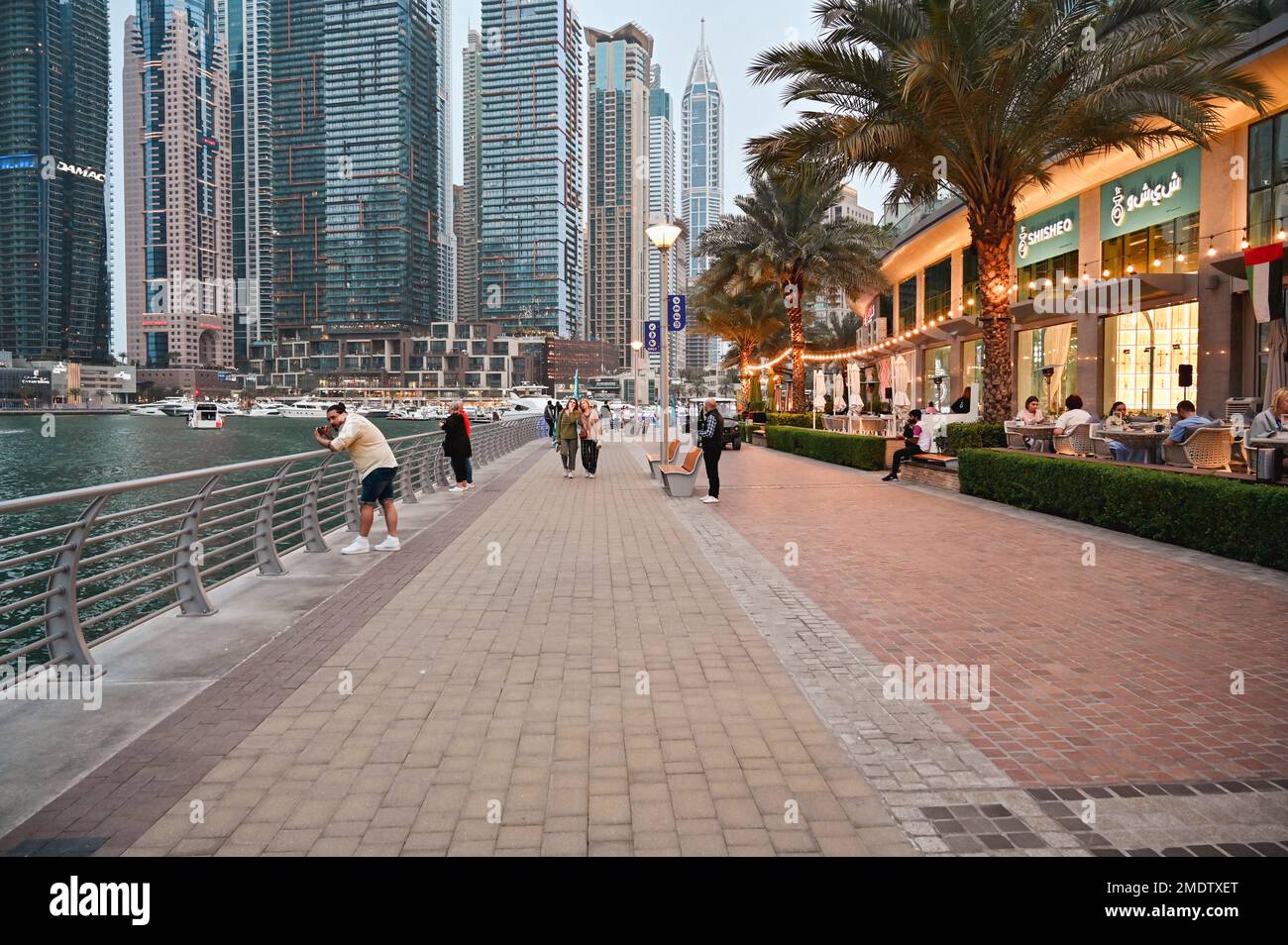 Dubai Marina, UAE Stock Photo - Alamy