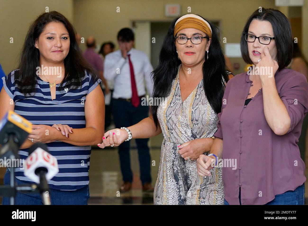 From left, Erika Martinez, Jody Freeman and Tansey Hellbusch, the ...