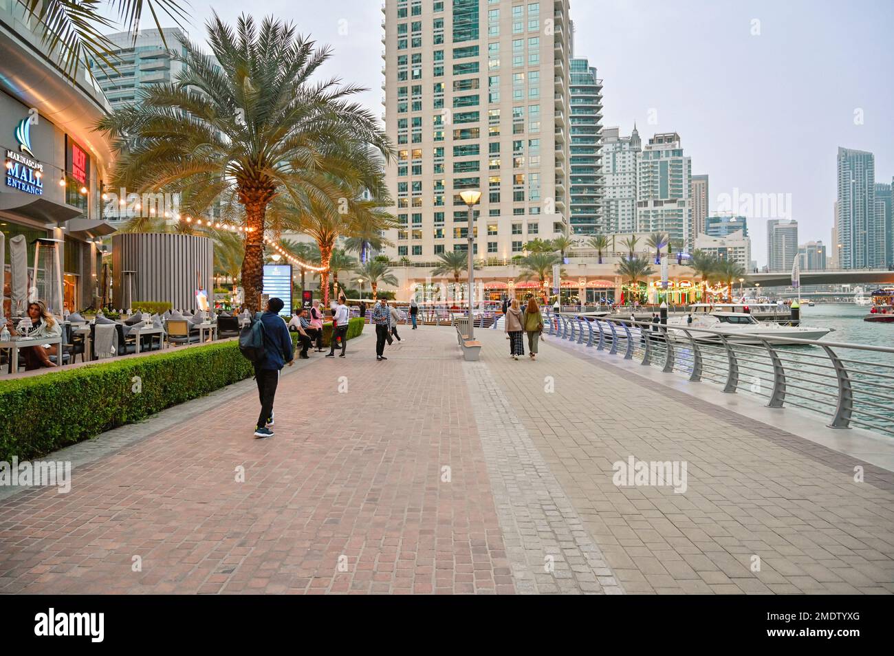 Dubai Marina, UAE Stock Photo - Alamy