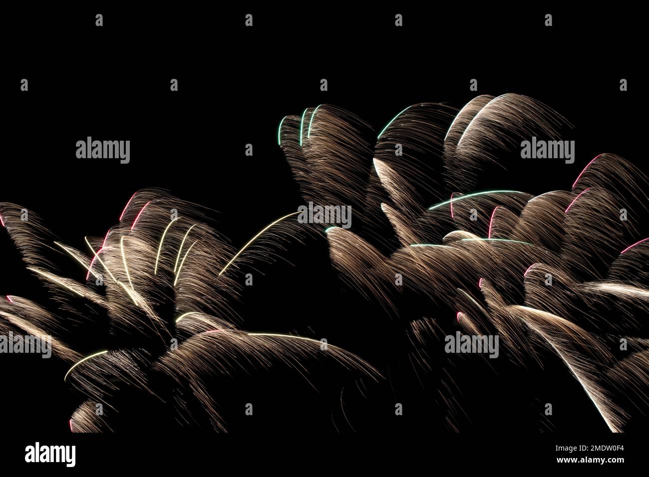 Real fireworks photography and abstract colorful fireworks background ...