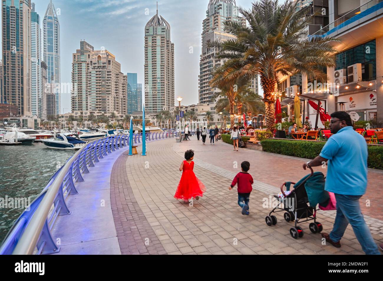 Dubai Marina, UAE Stock Photo - Alamy