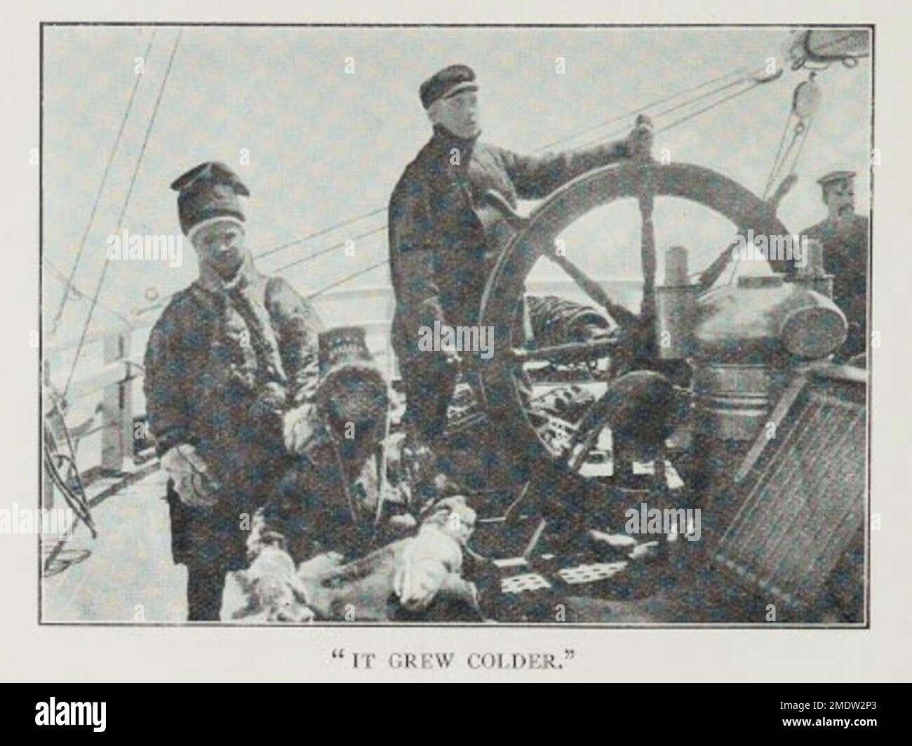 Captain of the SS South Cross ship on the Southern Cross Expedition ca ...