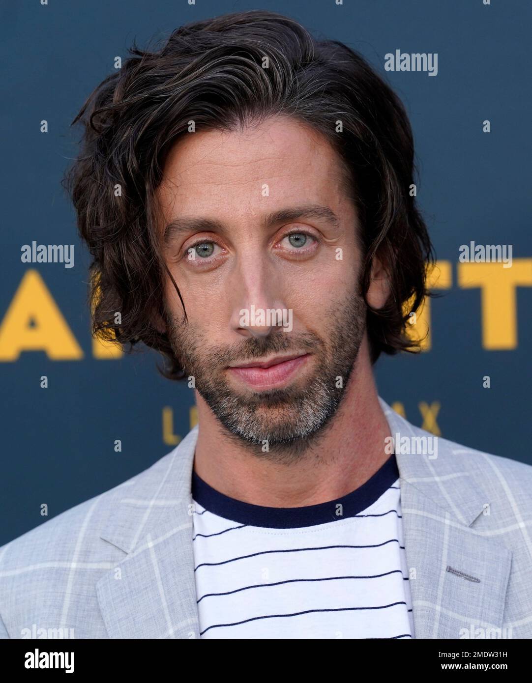 Simon Helberg, a cast member in "Annette," poses before a special ...