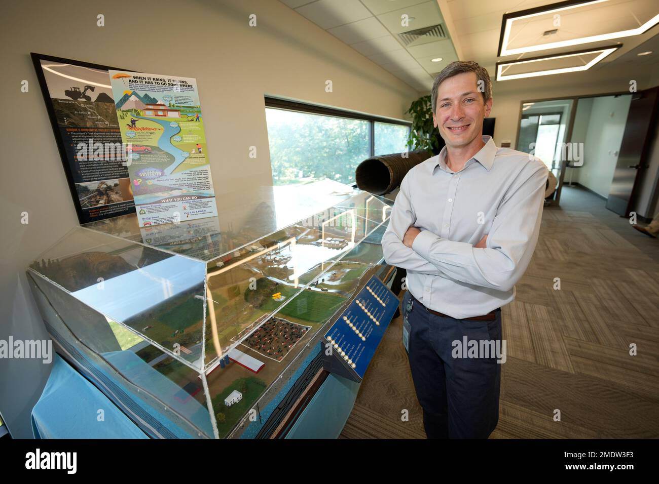 In this Monday, July 26, 2021, photograph, Adam Jokerst, deputy ...