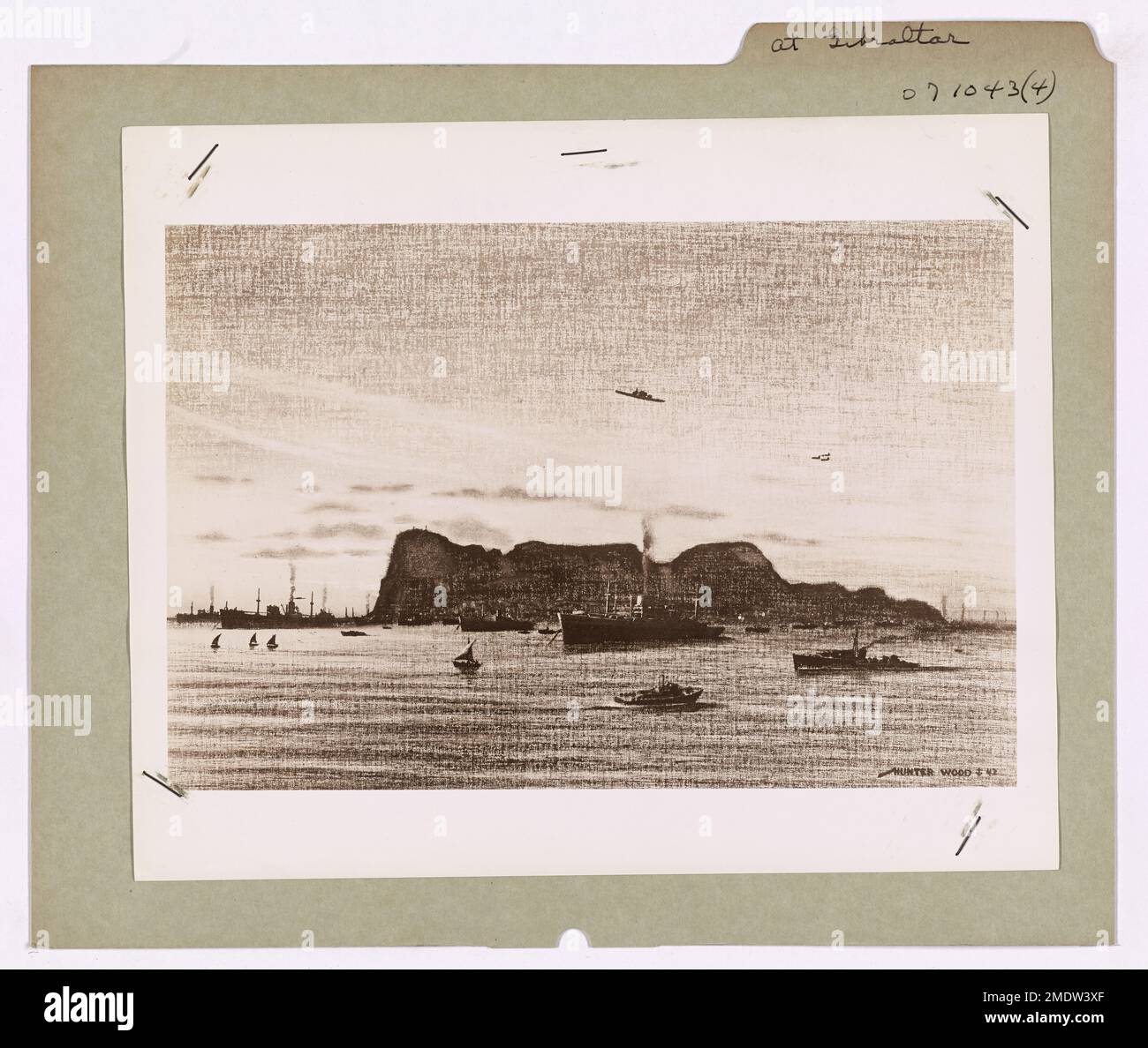 This oil painting by Coast Guard combat artist Hunter Wood depicts a ...