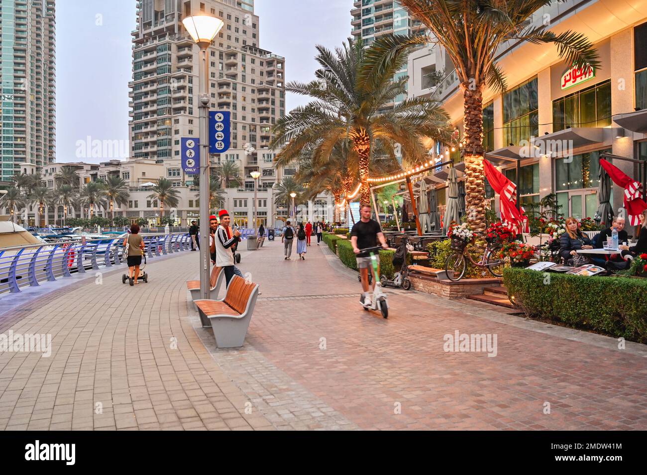 Dubai Marina, UAE Stock Photo - Alamy