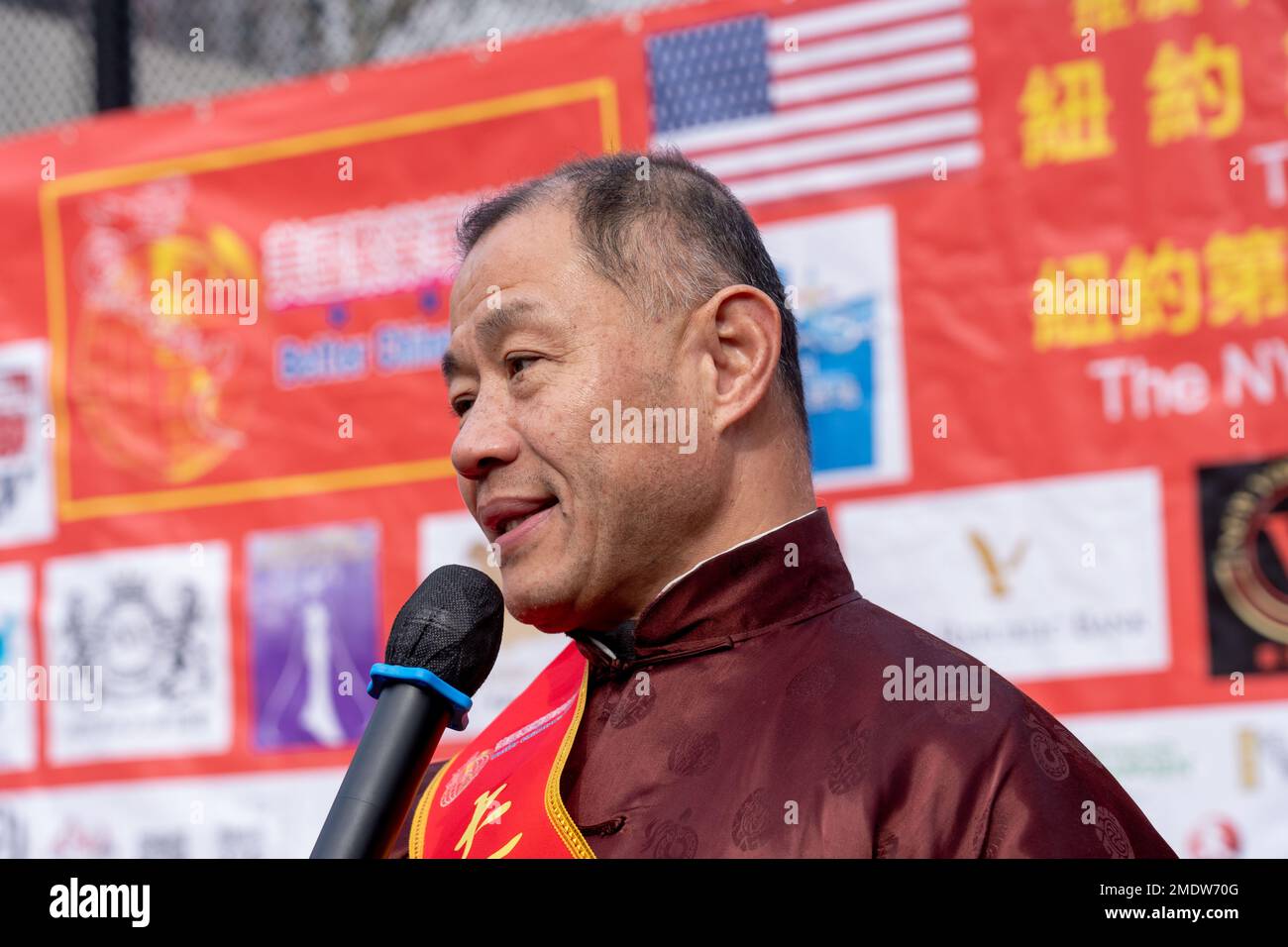 New York State Senator John Liu speaks at the Better Chinatown USA's ...