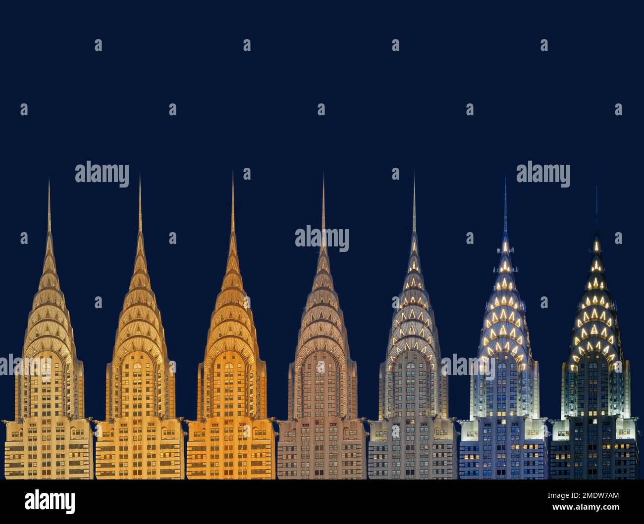 Chrysler Building Sunset