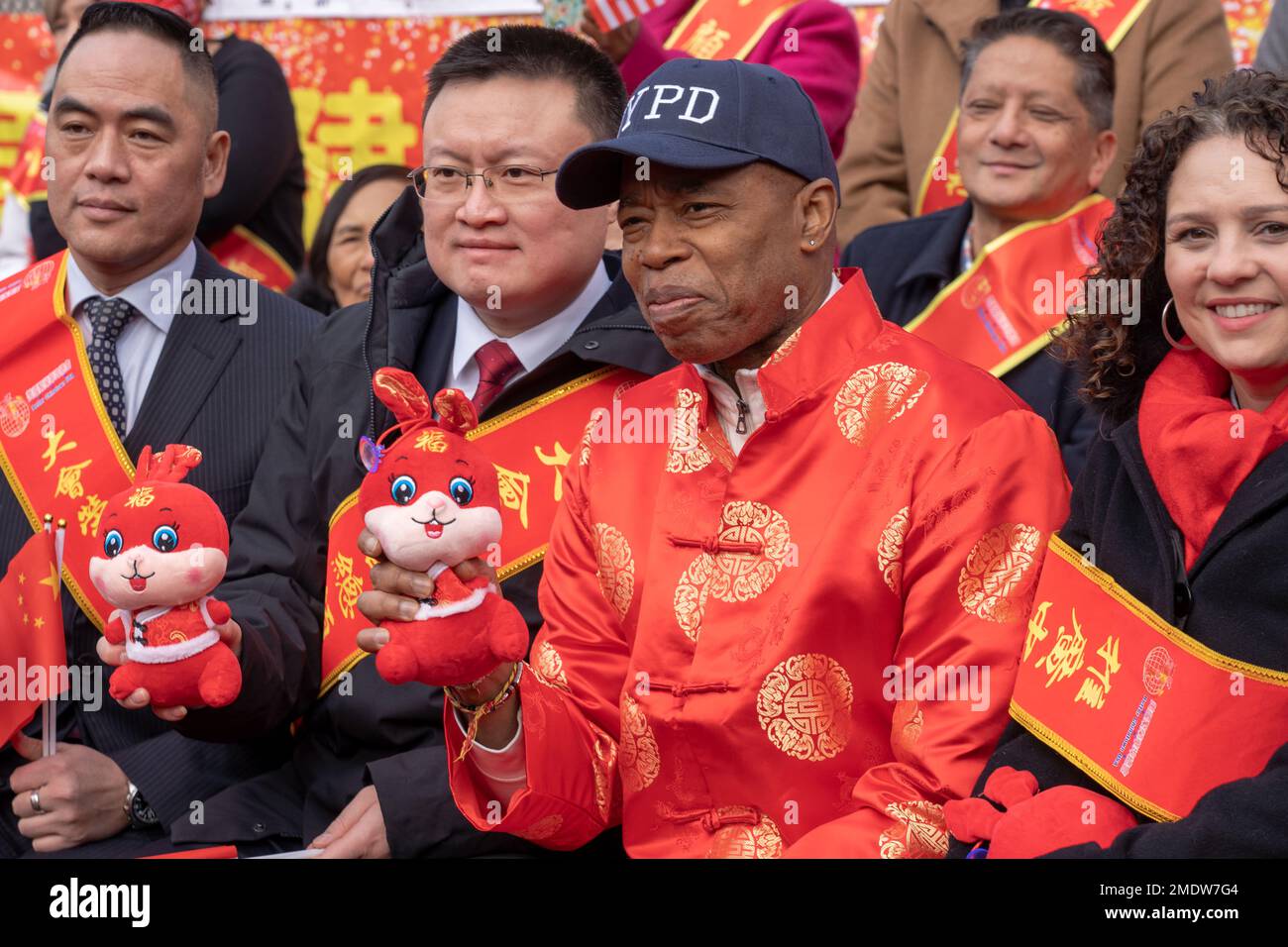 New York City Mayor Eric Adams attends the Better Chinatown USA's Lunar ...