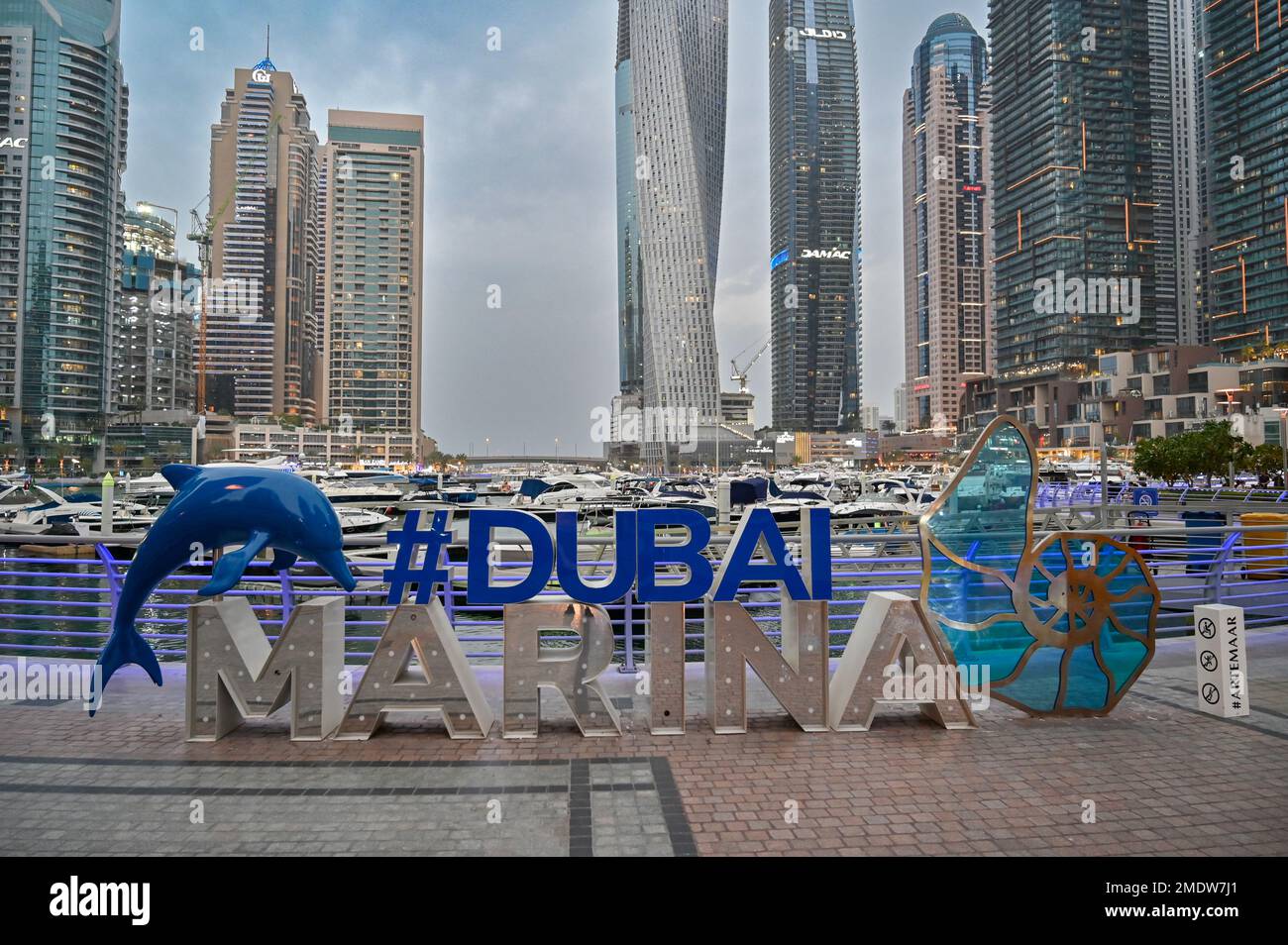 Dubai Marina, UAE Stock Photo - Alamy