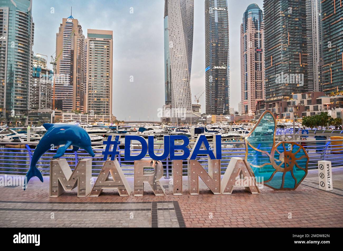 Dubai Marina, UAE Stock Photo - Alamy