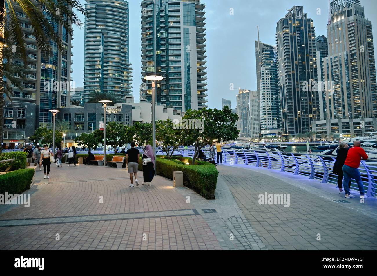 Dubai Marina, UAE Stock Photo - Alamy