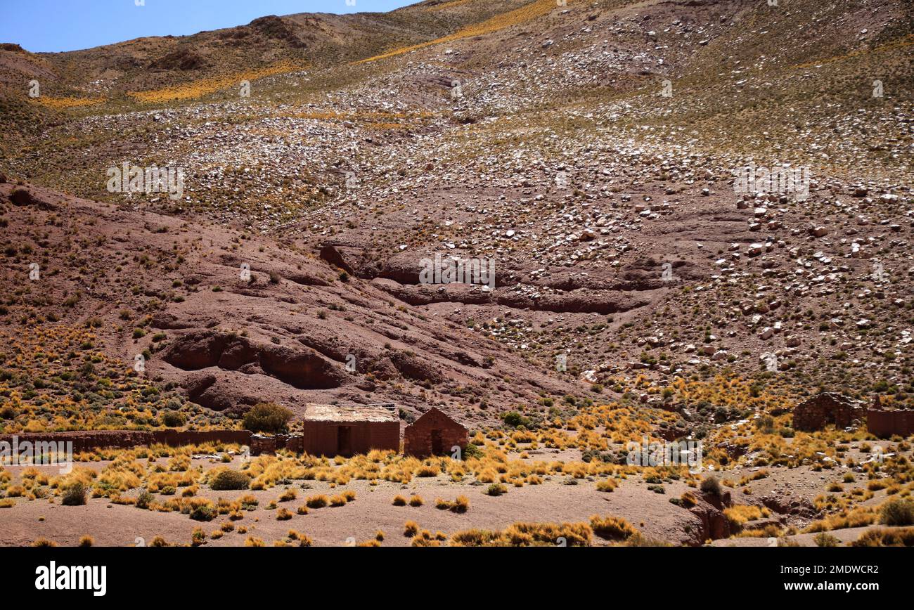 The beautiful colors of the Puna Argentina Stock Photo - Alamy