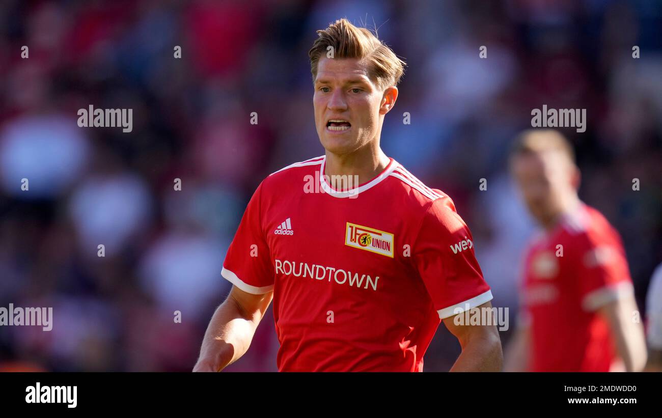 Union's Kevin Behrens during the German Bundesliga soccer match between ...