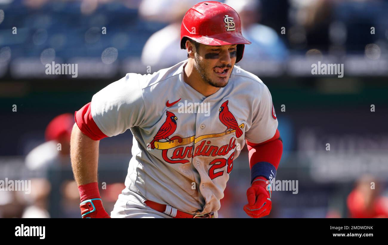 St. Louis Cardinals' Nolan Arenado during a baseball game against the ...