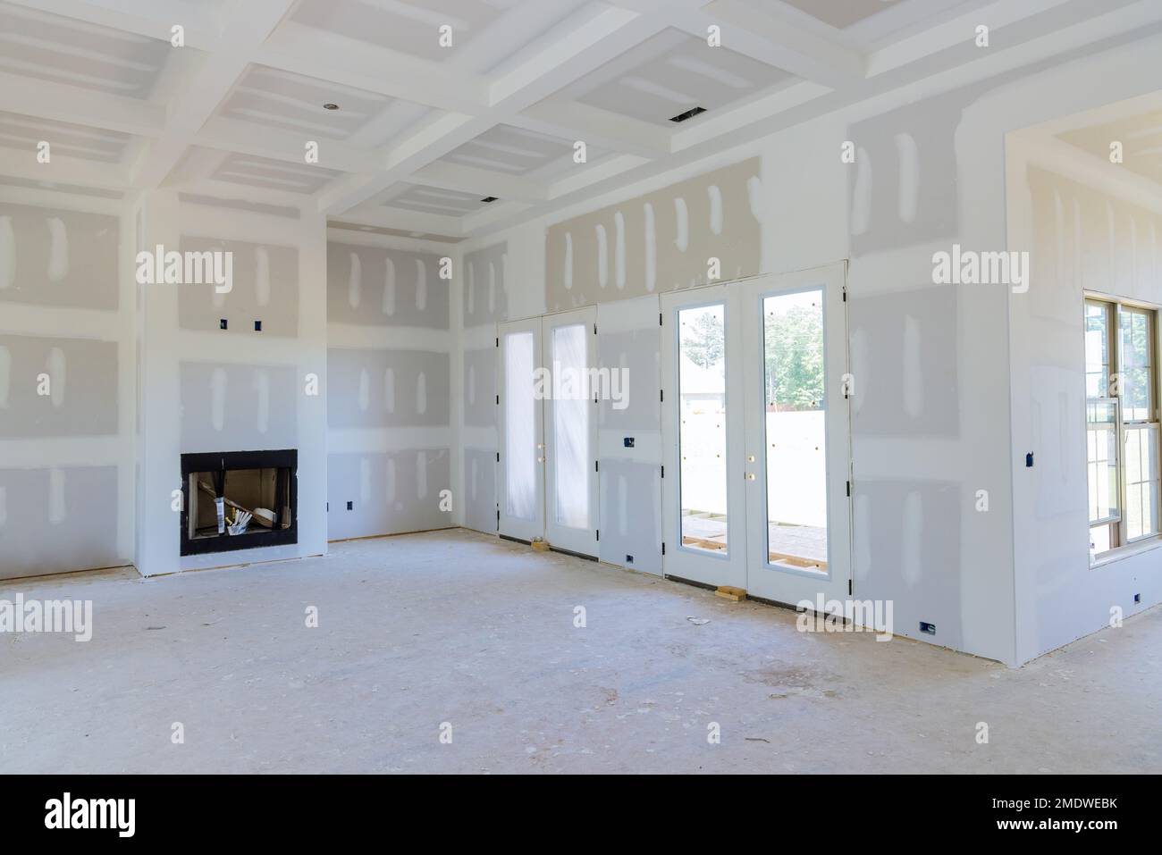 Plaster wall building under reconstruction hi-res stock photography and ...