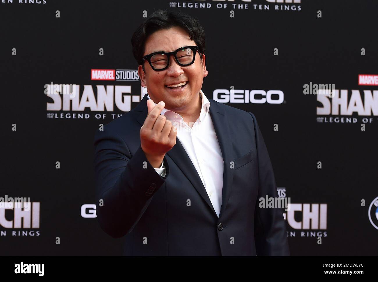 Nick Cho arrives at the premiere of "Shang-Chi and the Legend of the ...