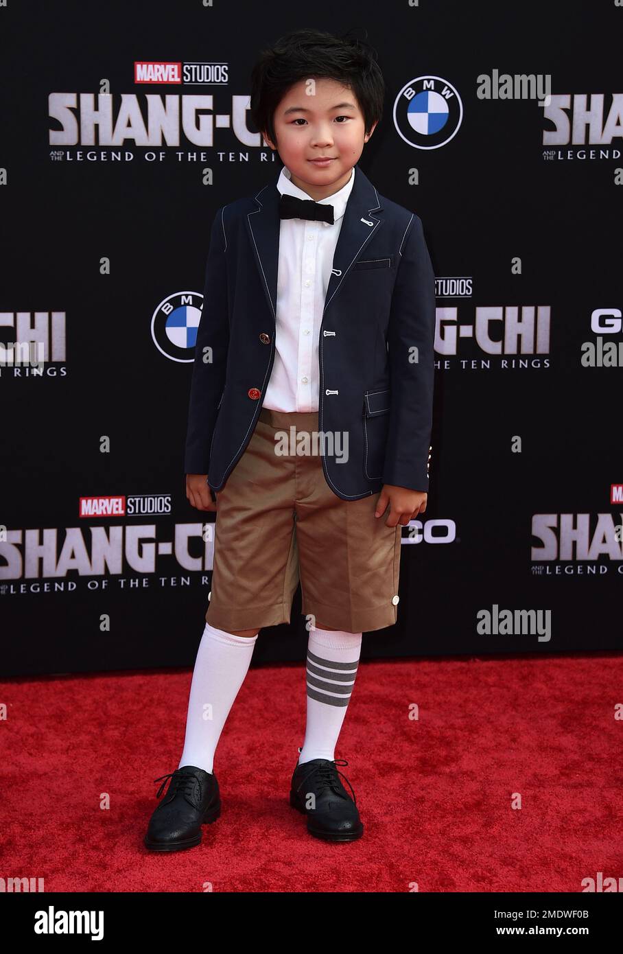 Alan Kim arrives at the premiere of "Shang-Chi and the Legend of the ...
