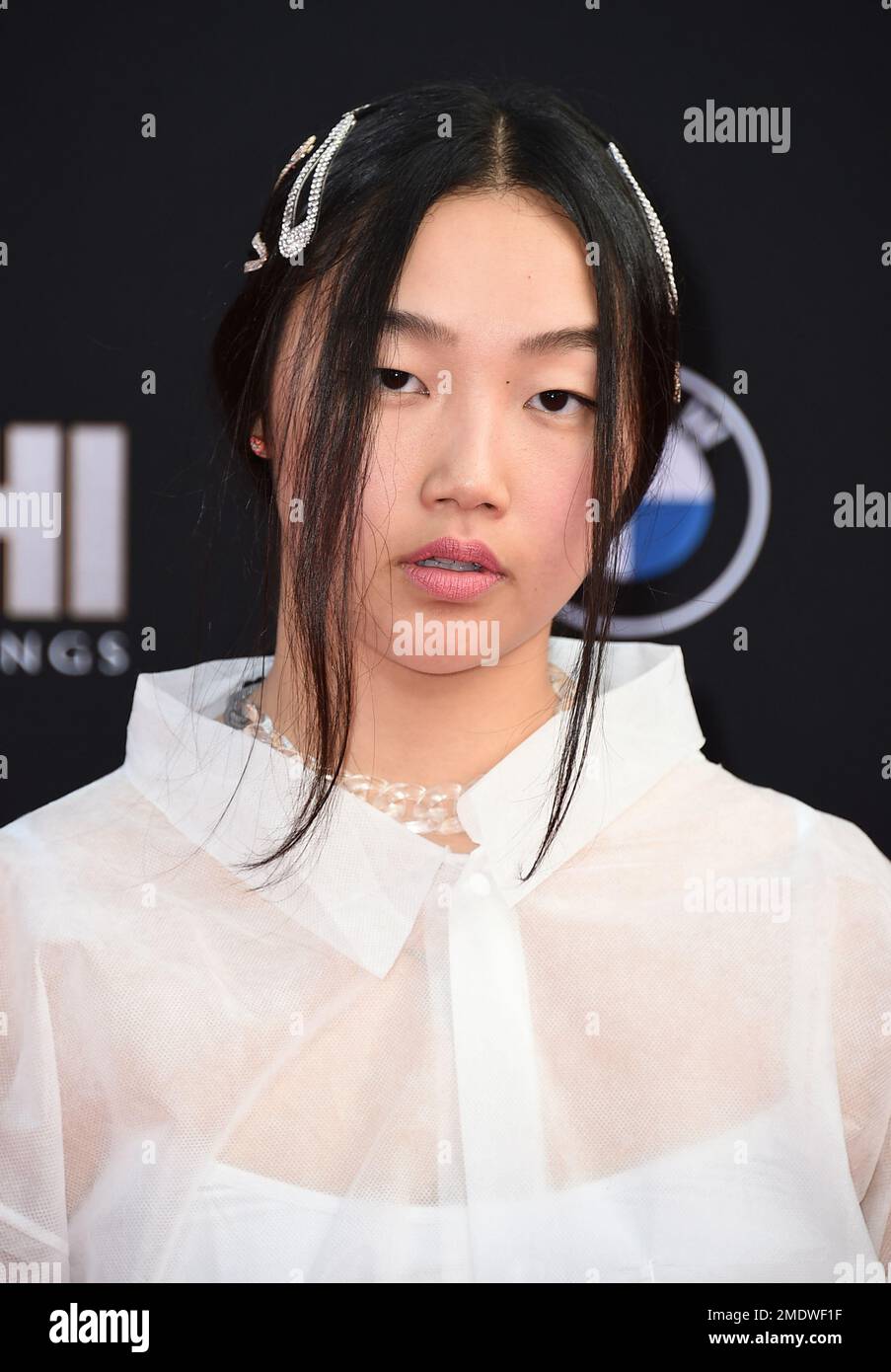 Audrey Nuna arrives at the premiere of "Shang-Chi and the Legend of the ...