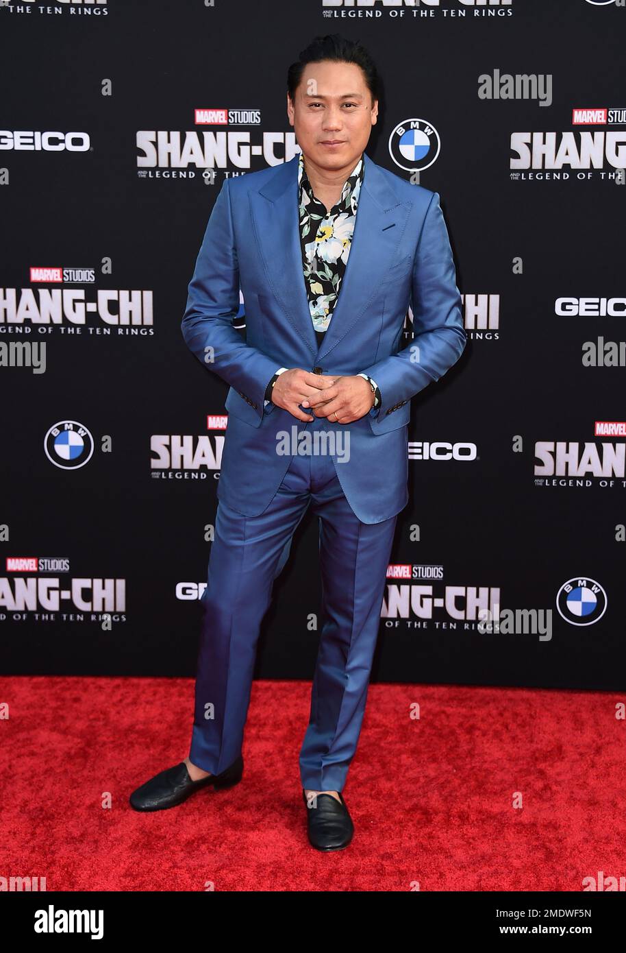 Jon M. Chu arrives at the premiere of "Shang-Chi and the Legend of the ...