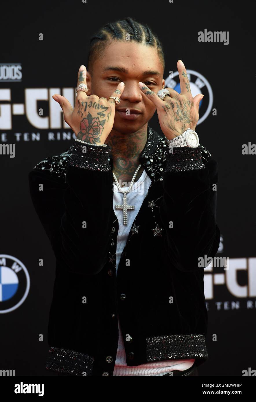 Swae Lee arrives at the premiere of "Shang-Chi and the Legend of the ...