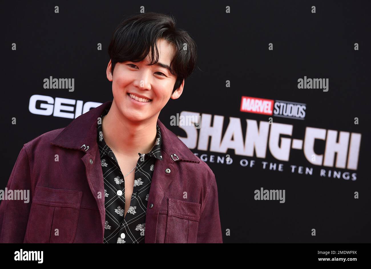 Kevin Woo arrives at the premiere of "Shang-Chi and the Legend of the ...