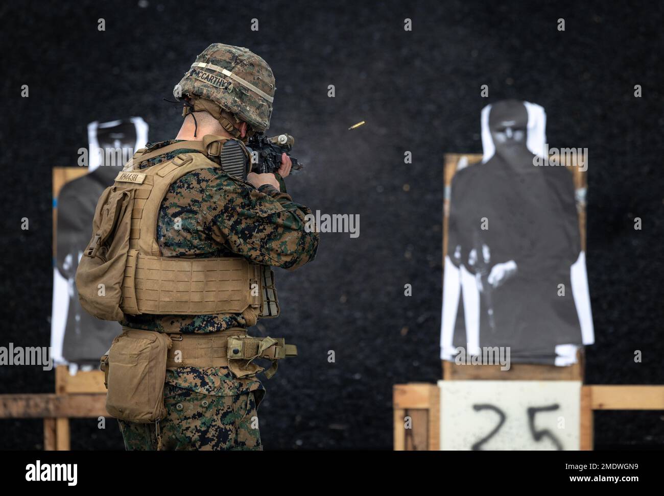 U.S. Marine Corps Lance Cpl. Jack McCarthy, a rifleman with 3d ...