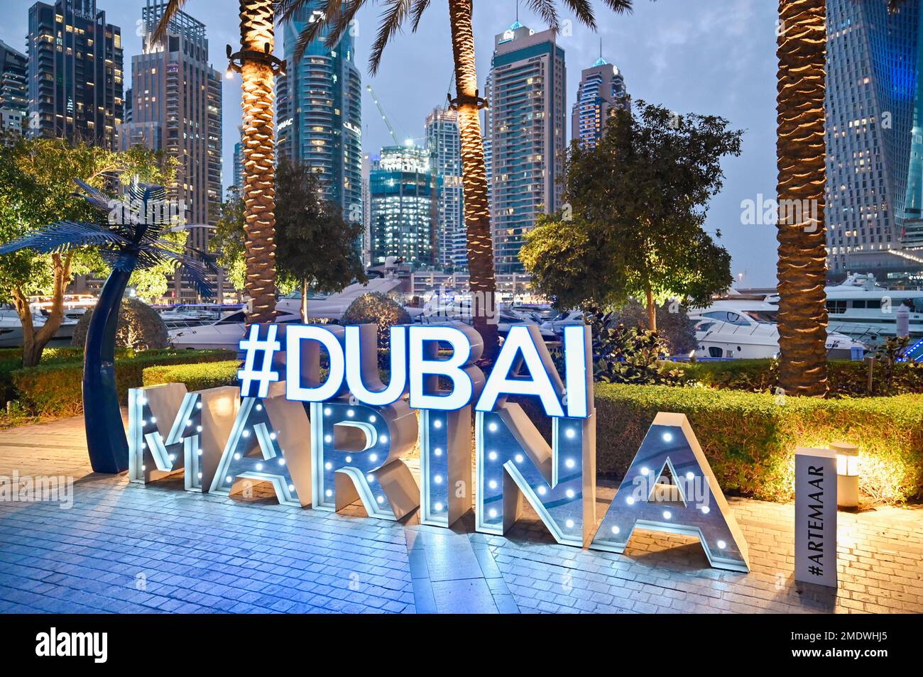 Dubai Marina, UAE Stock Photo - Alamy