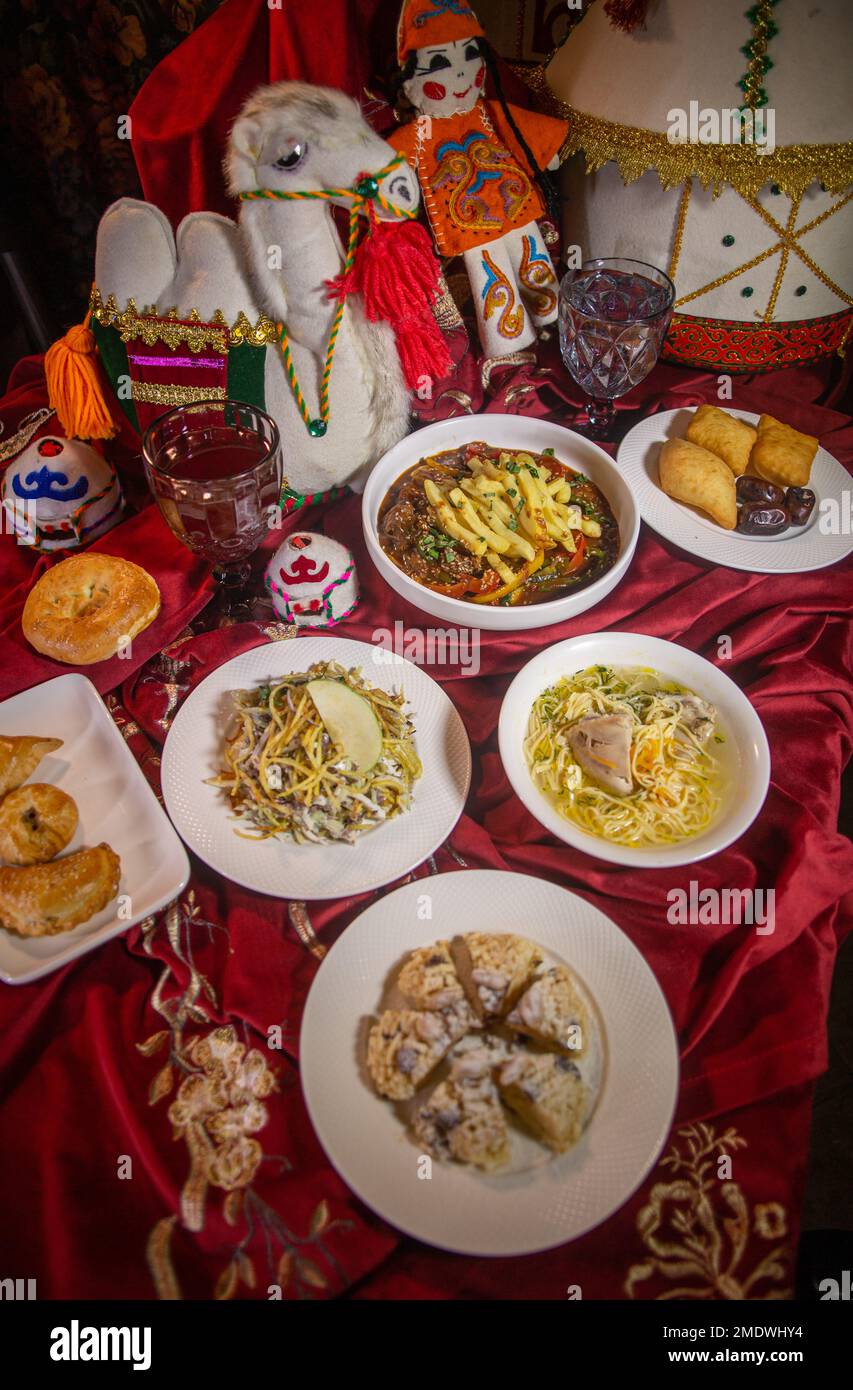 Dastarkhan hi-res stock photography and images - Alamy
