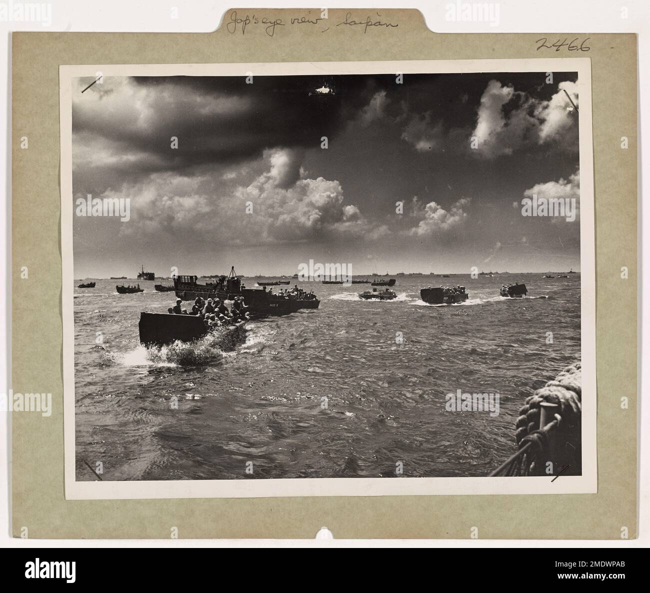 This dramatic photograph captures a view from a Coast Guard-manned ...