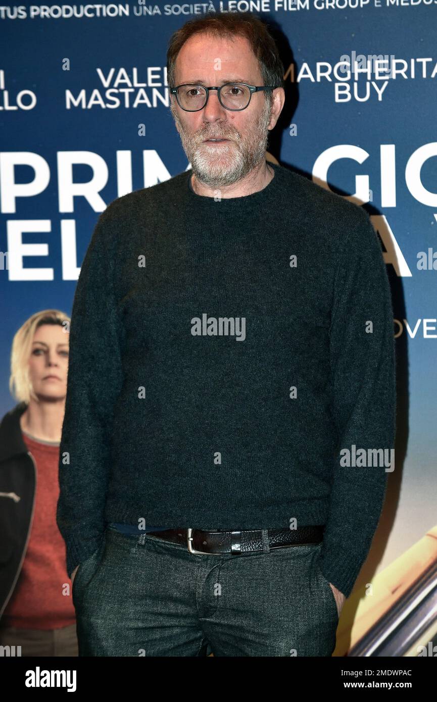 Rome, Italy. 23rd Jan, 2023. Valerio Mastandrea attends the photocall ...