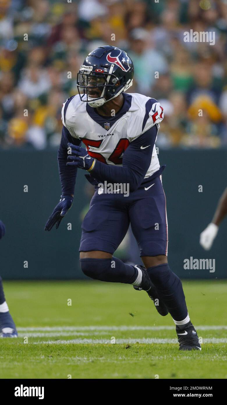 Houston Texans linebacker Jake Martin (54) in action during the the ...