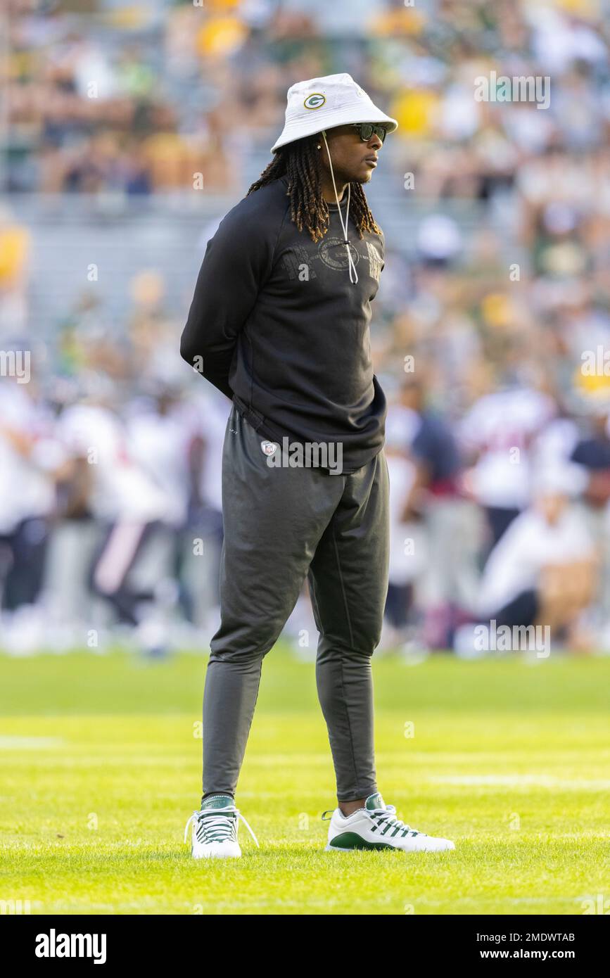 Green Bay Packers wide receiver Davante Adams (17) before the team's ...