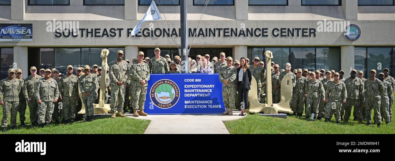 Between the anchors, front row, left to right: Southeast Regional ...