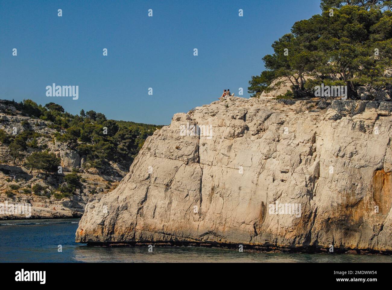 The Calanques de Port-Pin in the Calanques National Park, France Stock ...