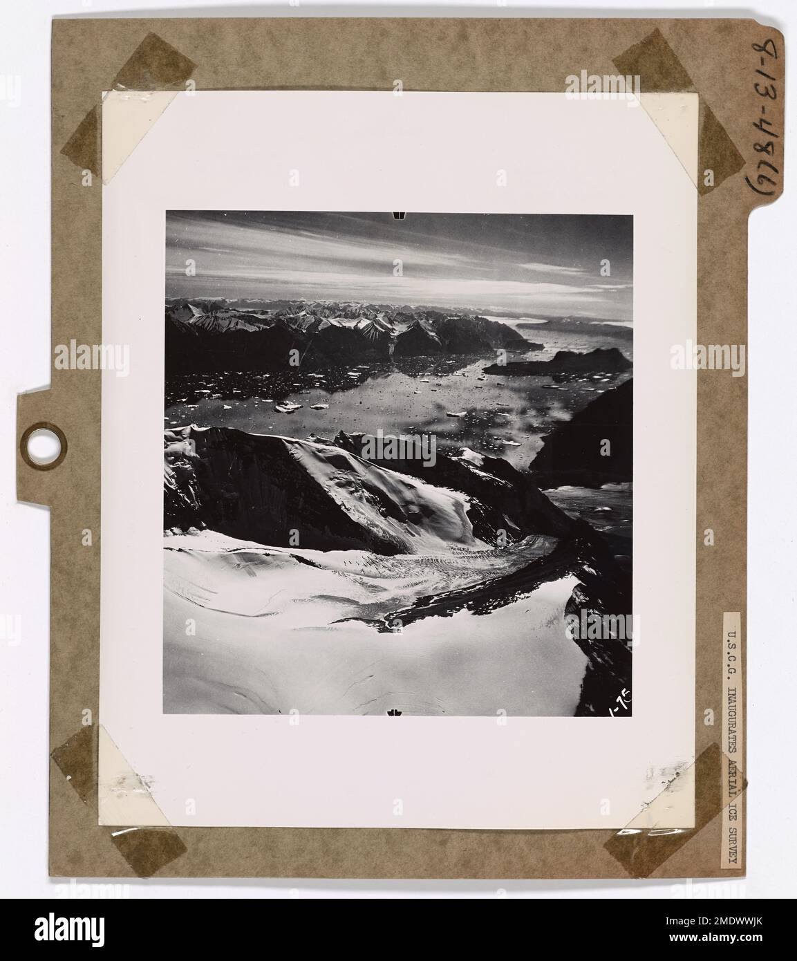 The U.S. Coast Guard conducts an aerial ice survey over Baffin Bay ...
