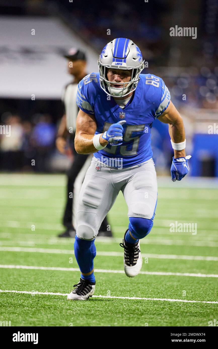 Detroit Lions wide receiver Tom Kennedy (85) in action against the ...