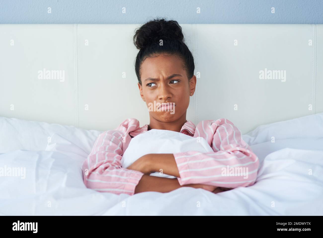Woman sulking hi-res stock photography and images - Alamy