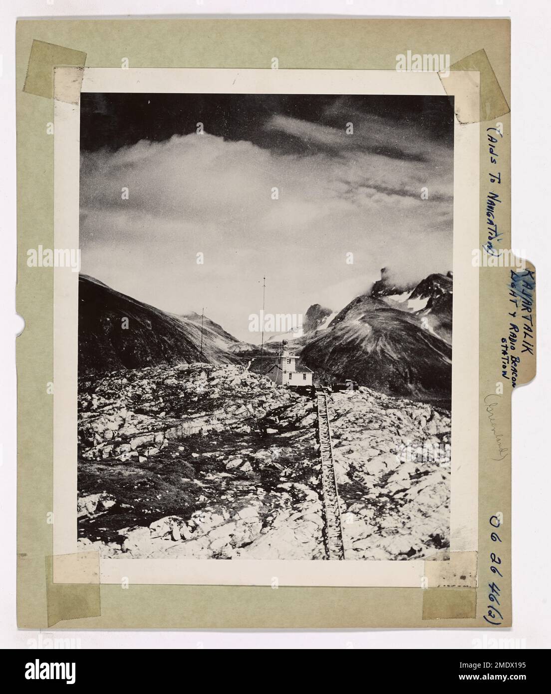Light in the Midst of Desolation. The famous Kajartalik Light and Radio ...