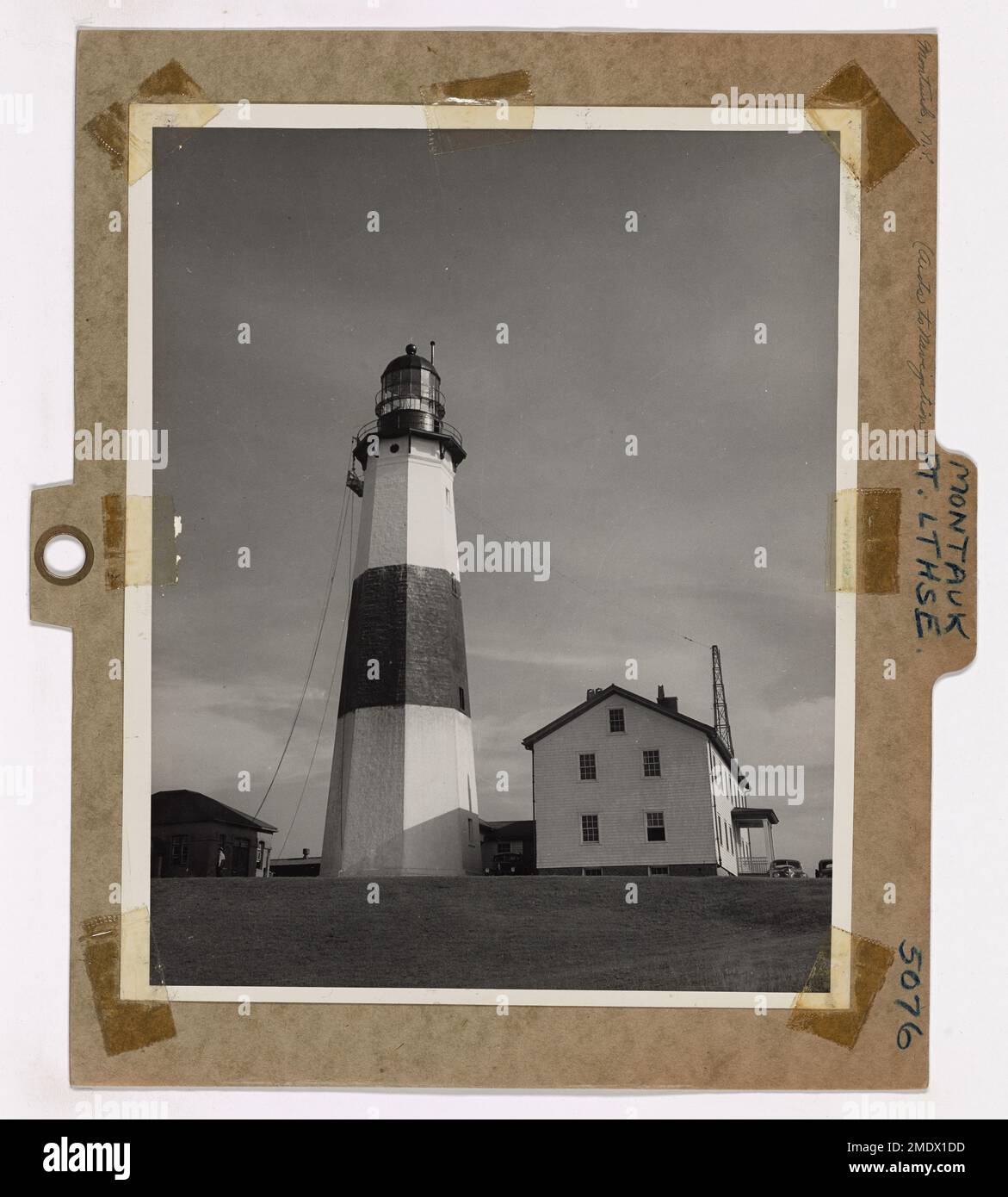 Montauk Point Lighthouse, located at the eastern tip of Long Island, is ...