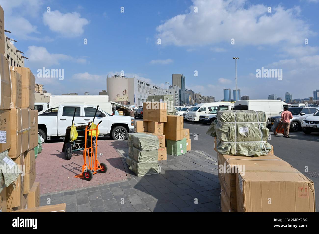 Dubai Souk market, Uae Stock Photo - Alamy