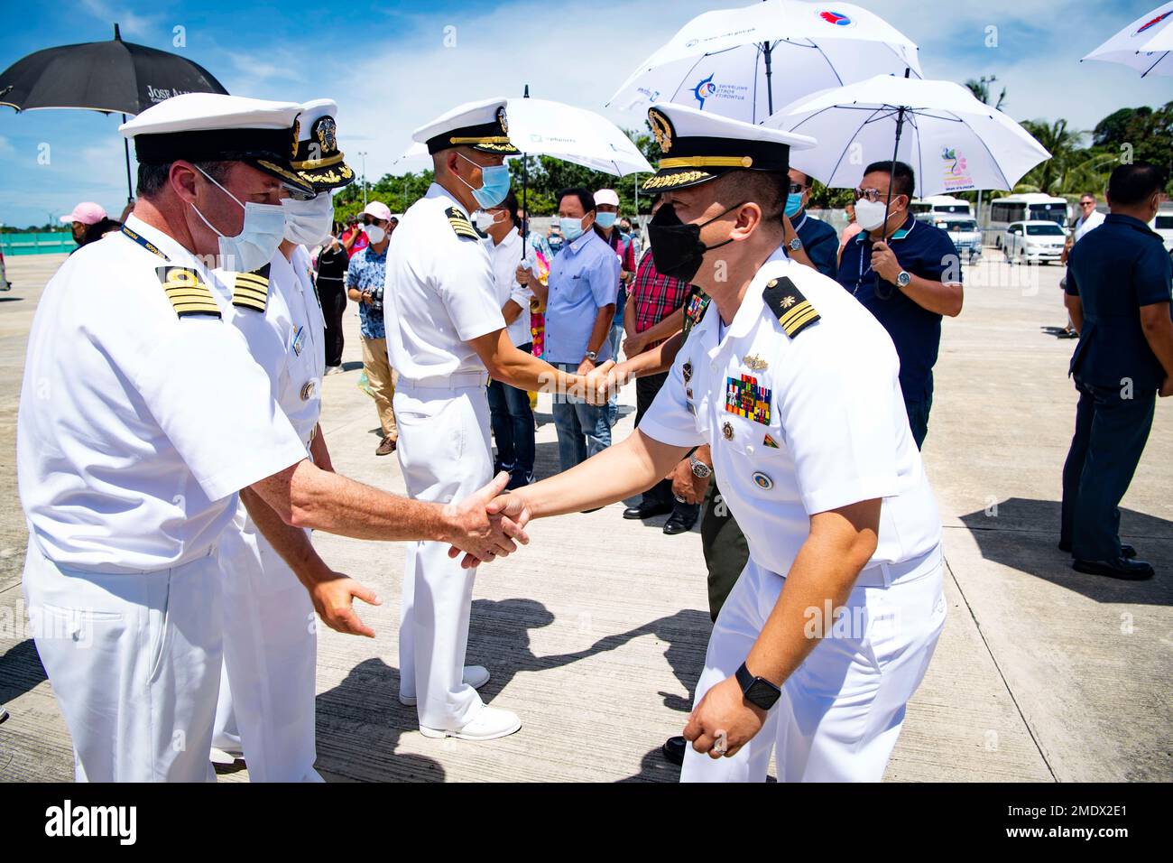 PUERTO PRINCESA, Philippines (July 27, 2022) – Capt. Charles Maynard of ...