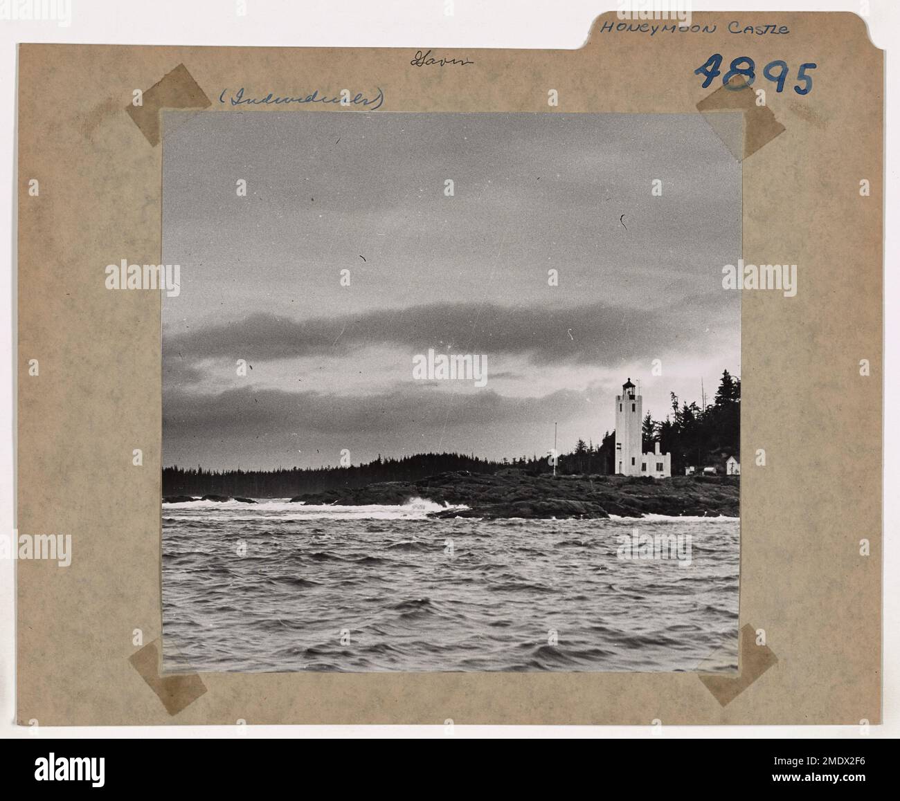 The Tree Point Light Station, located off the Alaskan coast, offers a ...