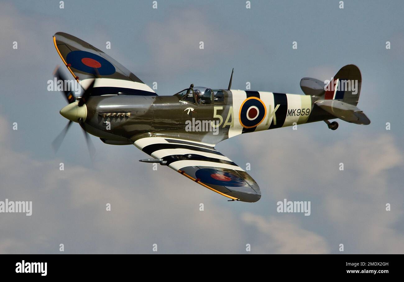 RAF Supermarine Spitfire Stock Photo - Alamy