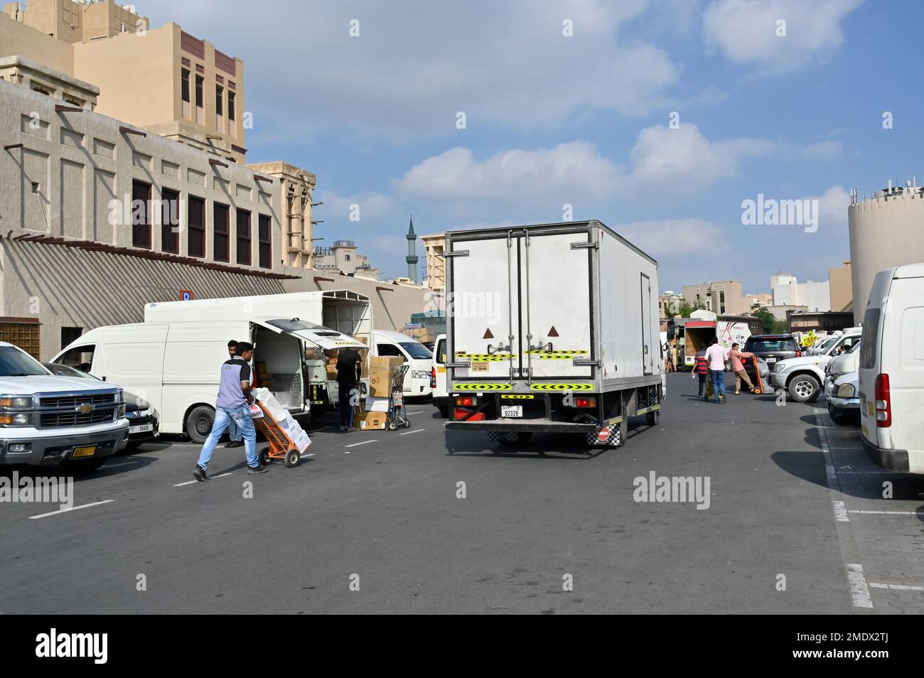 Dubai Souk market, Uae Stock Photo - Alamy