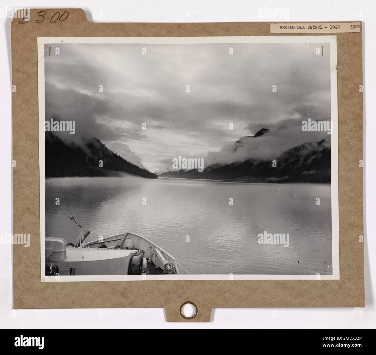 The U.S. Coast Guard cutter NORTHWIND patrols the Bering Sea, entering ...
